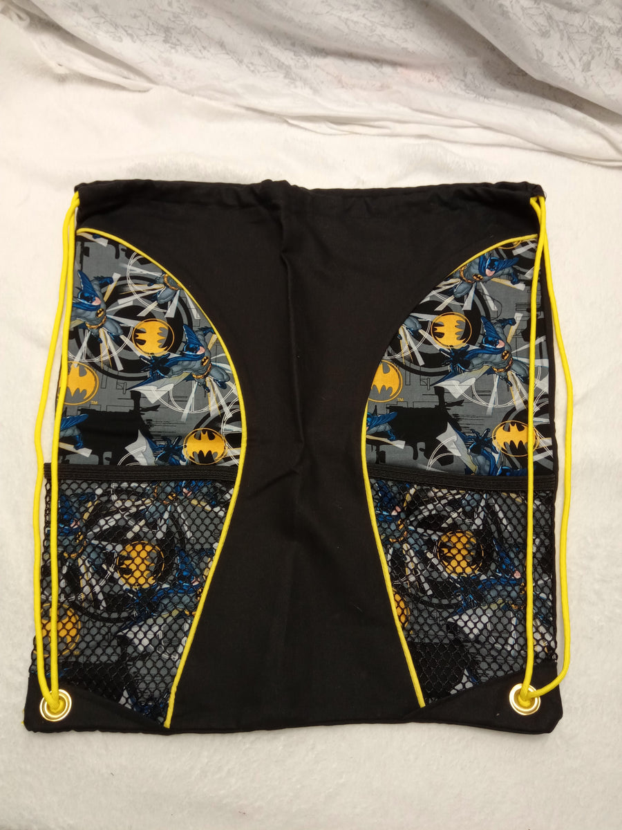 Batman Drawstring panel Backpack – PrimaDiana