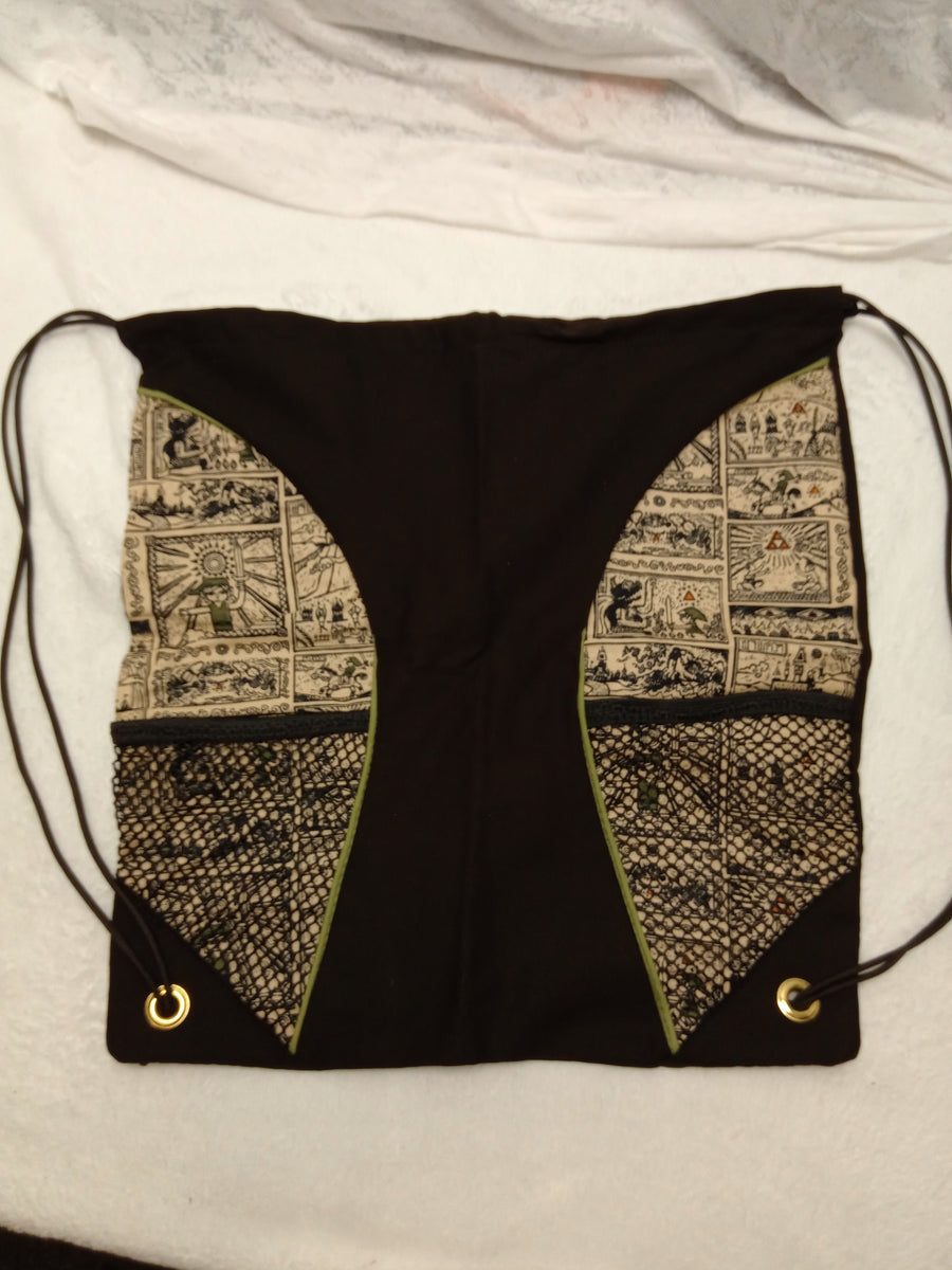 Zelda Map Drawstring panel Backpack – PrimaDiana