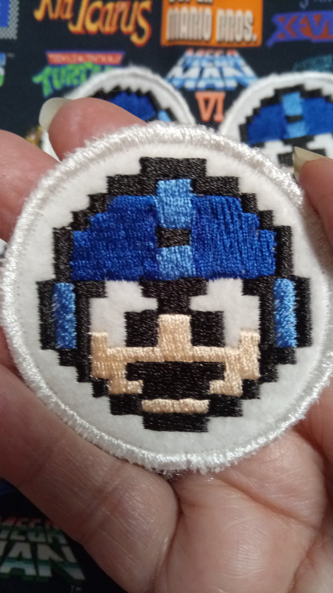Megaman patch (inspired by source material) – PrimaDiana
