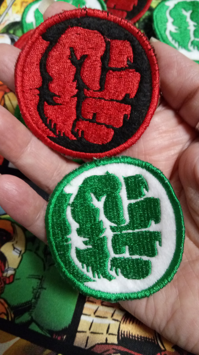 Hulk patches (inspired by source material) – PrimaDiana