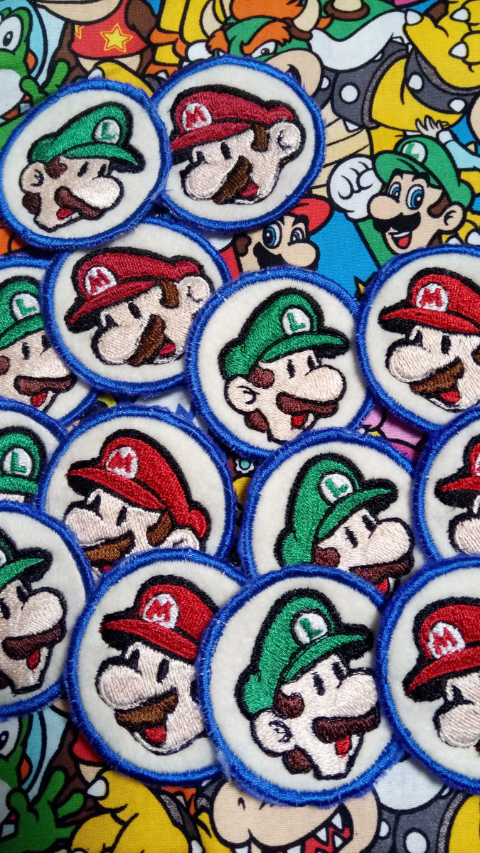 Paper Mario and Luigi patch set (inspired by source material) – PrimaDiana