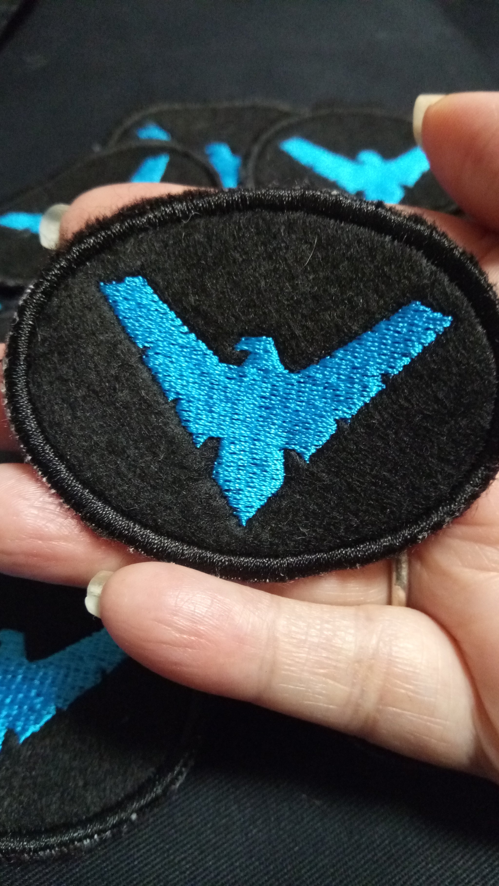 Nightwing patch (inspired by source material) – PrimaDiana
