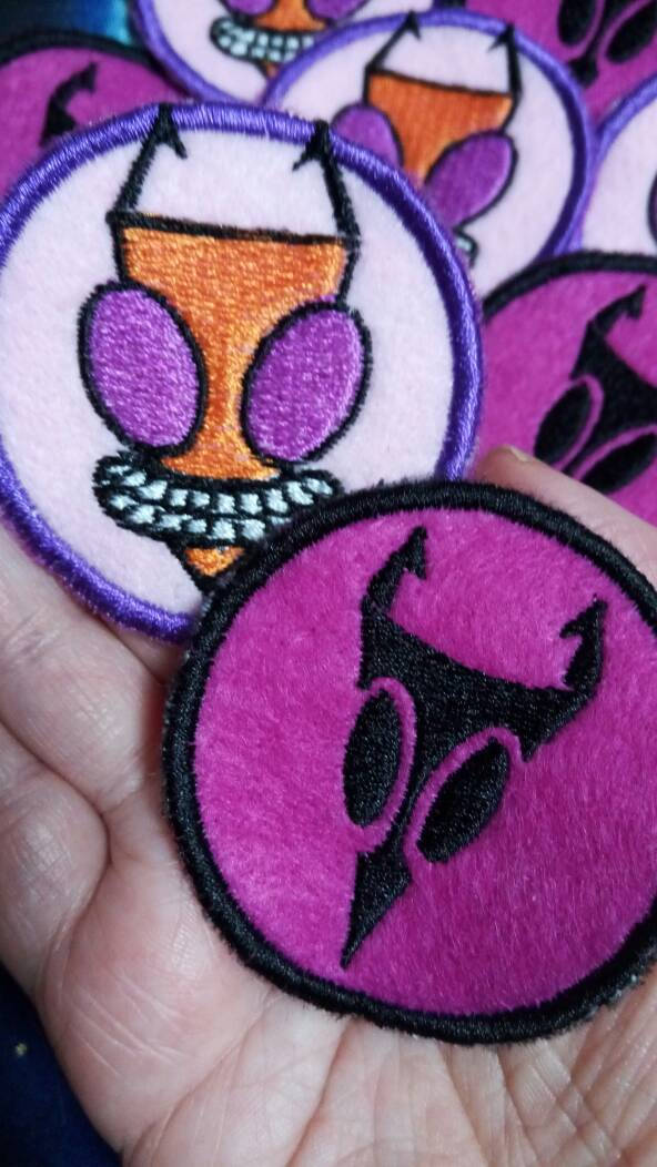 Invader Zim Patches (inspired by source material) – PrimaDiana